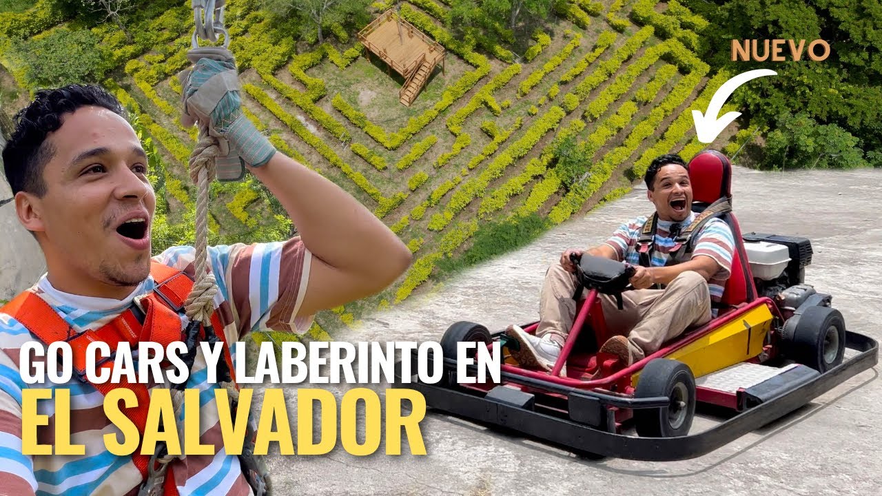 Ya tenemos Go Karts en El Salvador Y Un Laberinto de Duranta😳🌲🍃|Elysium ...
