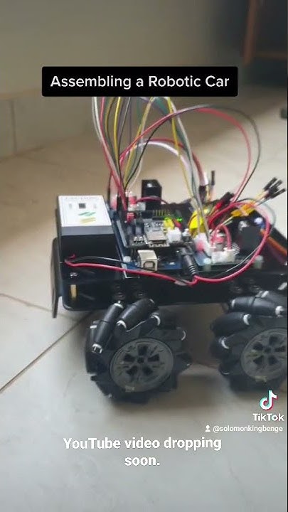 Assembling a Robotic Car platform #robotics #arduino #omnidirectional - YouTube