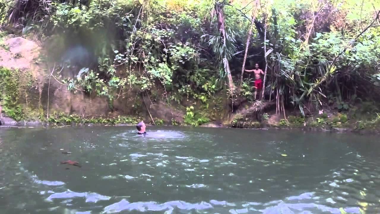 Waterfall Valley, Guam - YouTube