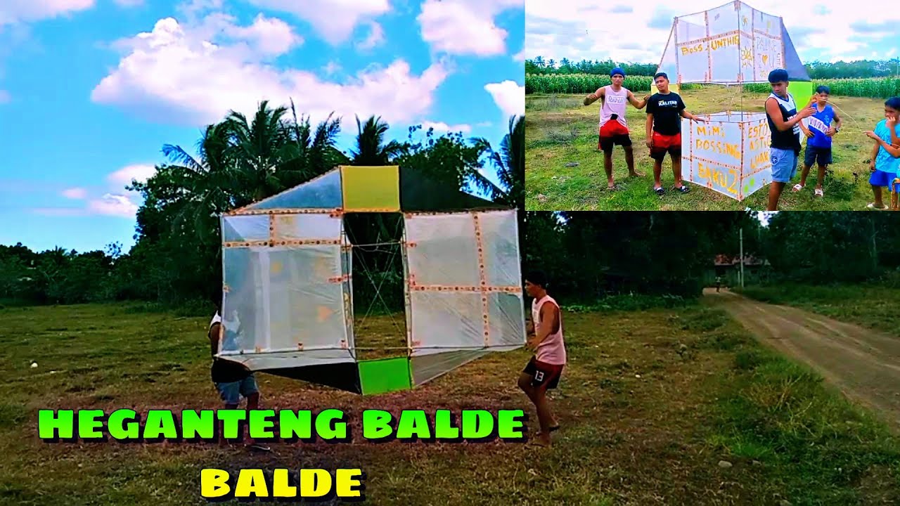 Guryon | Ang pag lipad ng 9ft na box kite | kasama ang tropang KALITAR ...