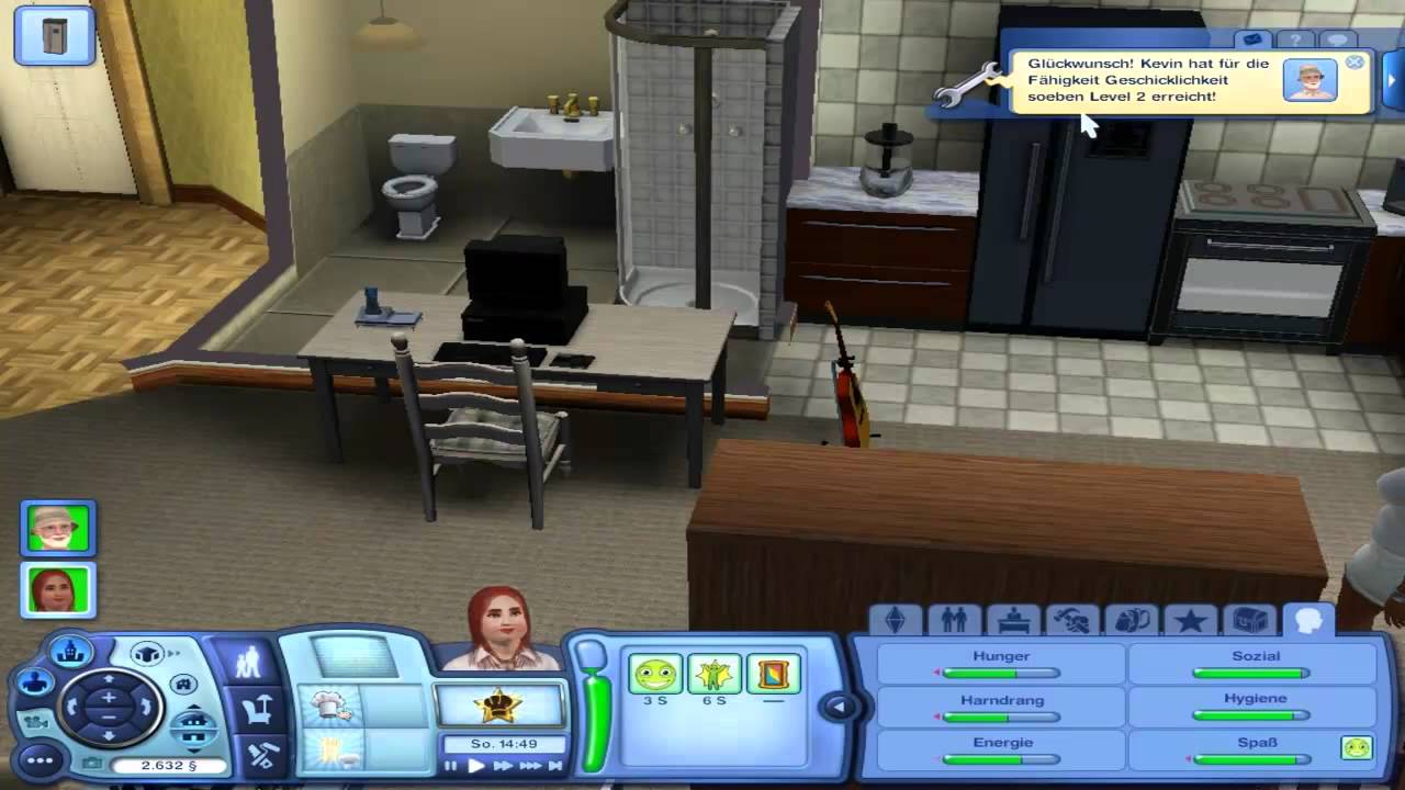 Let's Play Sims 3 Late Night (German/HD) Part 003 - Die ersten Stunden ...