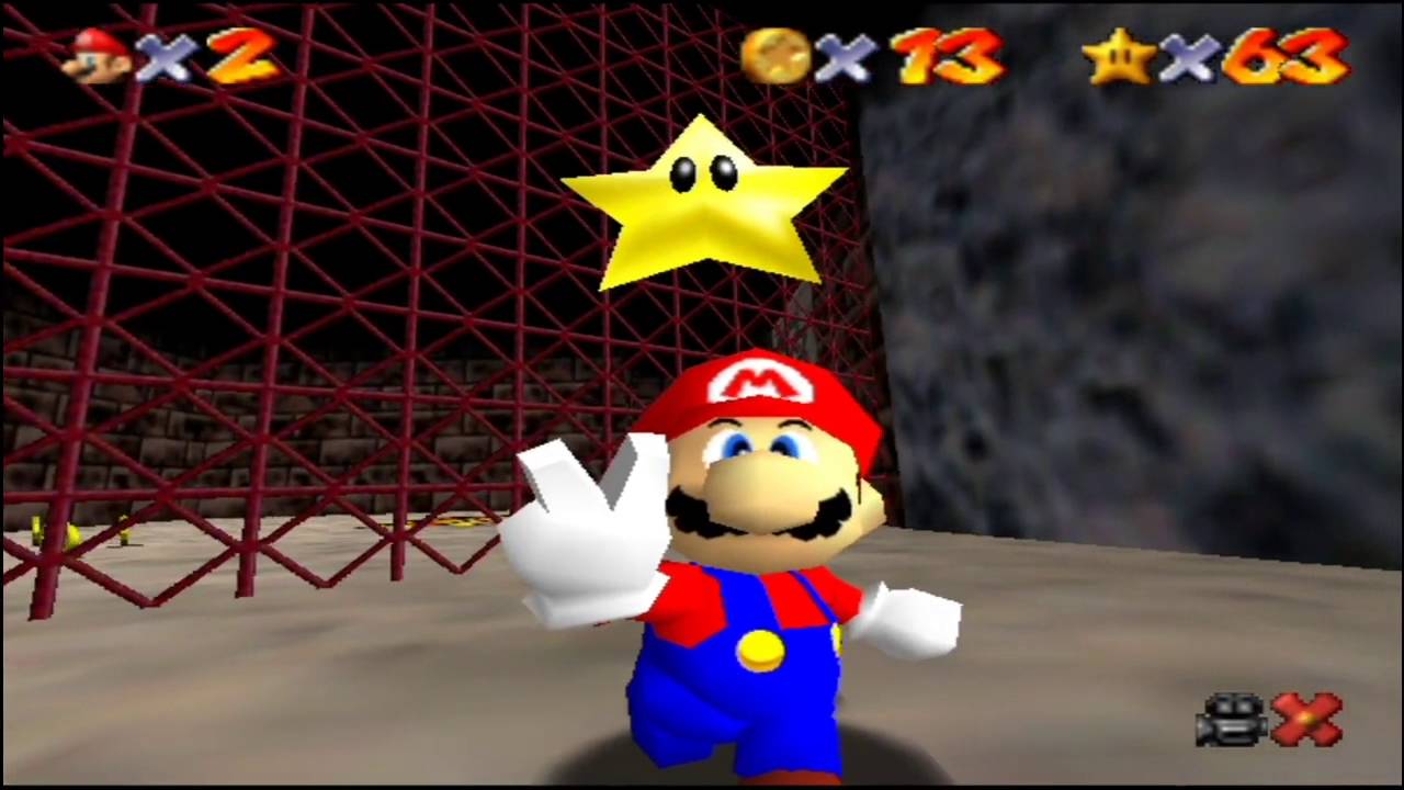 Gameplay Super Mario 64 #11 - "A fase do chão - underground" - YouTube