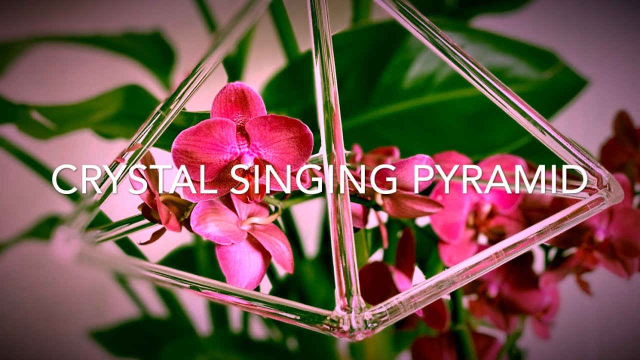 CRYSTAL SINGING PYRAMID (12 inch) Crystal Pyramid Sound Therapy | 2020 ...
