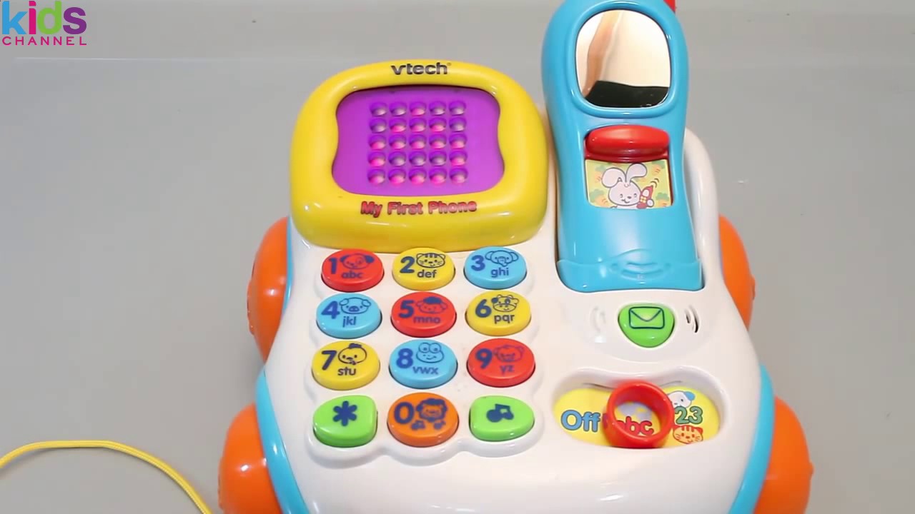 Toys For Kids - vtech Melody Telephone Toy for Kids Đồ chơi trẻ em 멜로디 ...