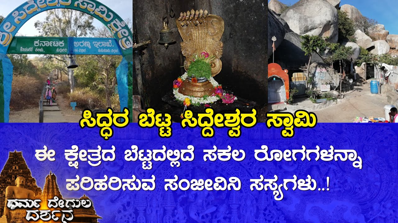 Siddeshwara Swamy Temple, Siddara Betta (Tumkur) | Dharma Degula ...