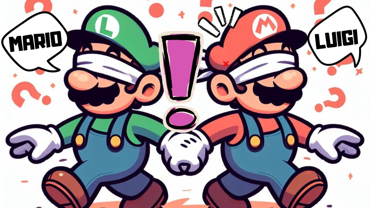 BRINCANDO como LOCO!! con OJOS VENDADOS - SUPER MARIO BROS - YouTube