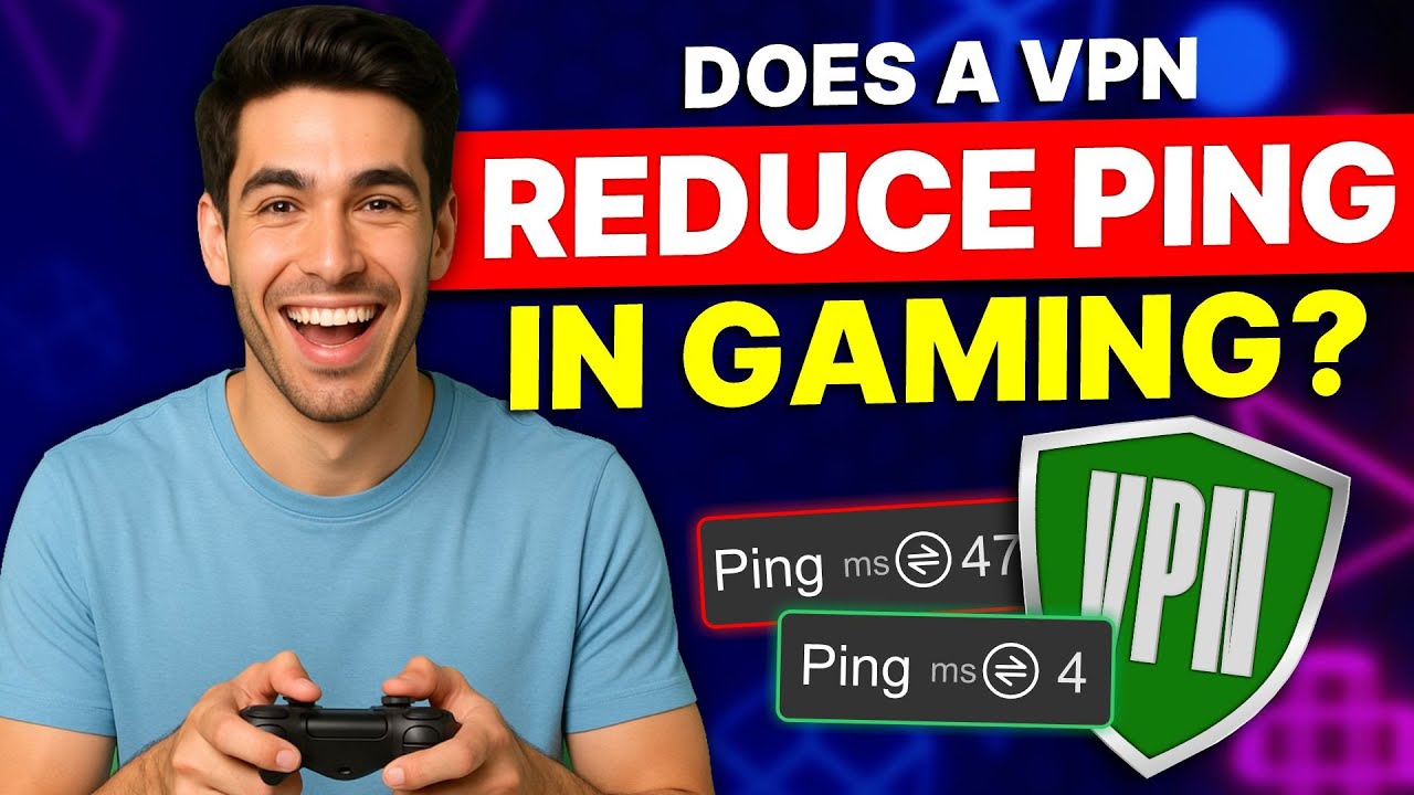 Does a VPN Reduce Ping in Gaming? Fix Lag & Get a More Stable Connection - YouTube
