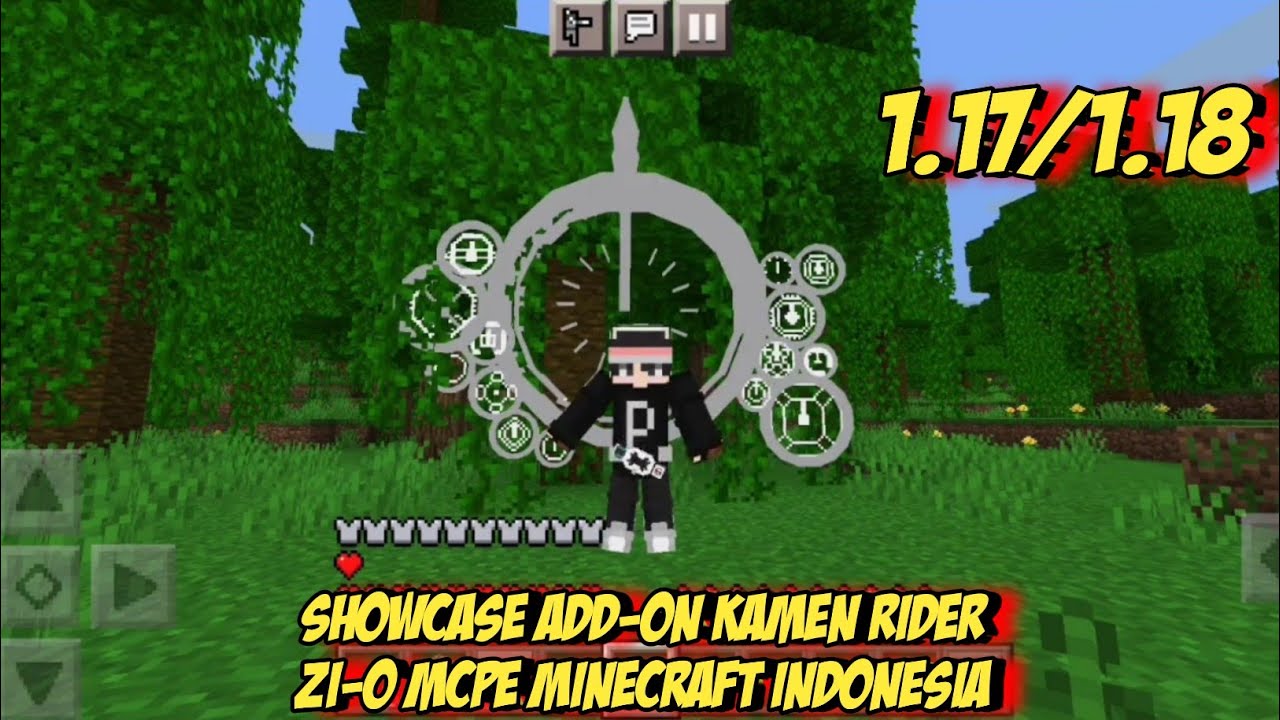 Showcase Add-on Kamen Rider Zi-O MCPE Minecraft Indonesia - YouTube