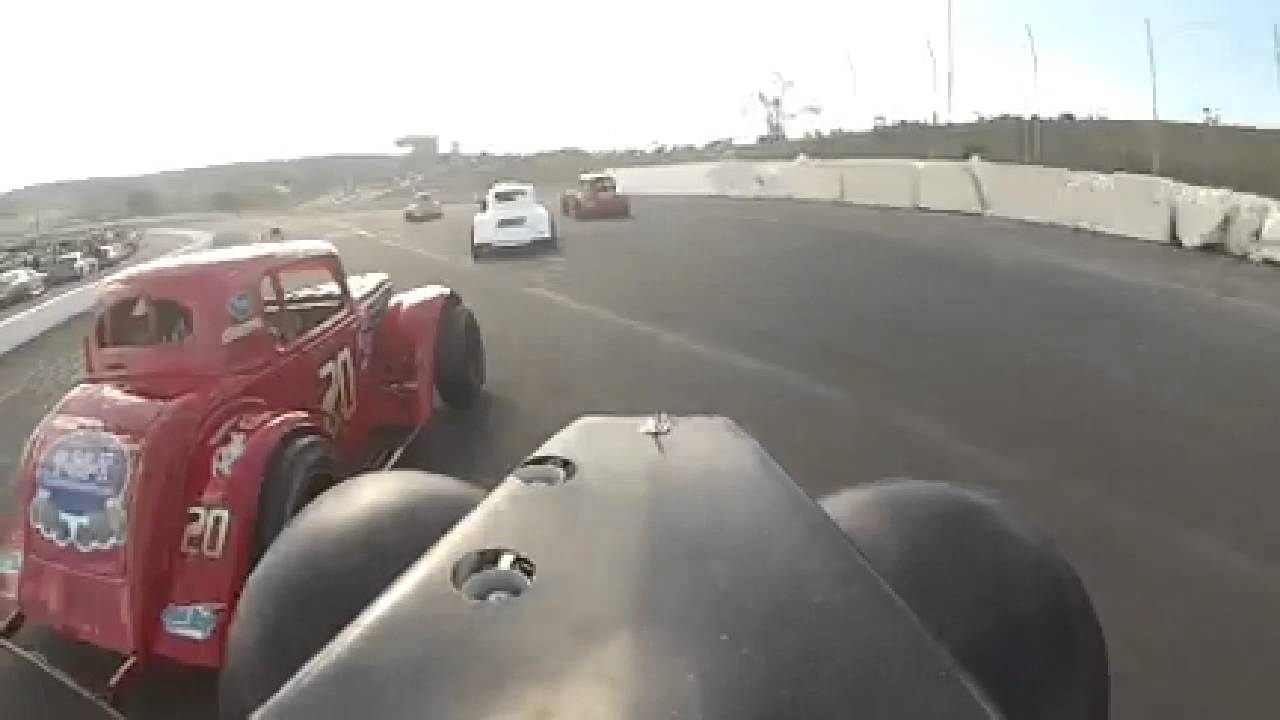 Chemung Speedrome Legends 9-7-14 - YouTube