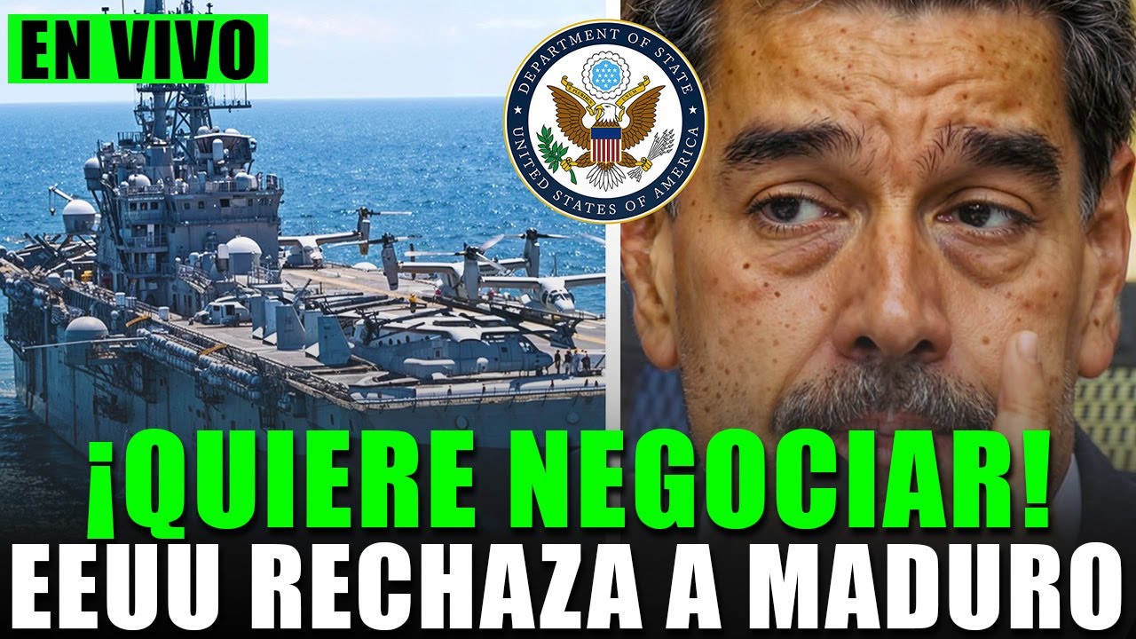 ALERTA 🔴 ¿MADURO QUIERE SALIR? EEUU SENTENCIA LA SALIDA DE MADURO SIN ...