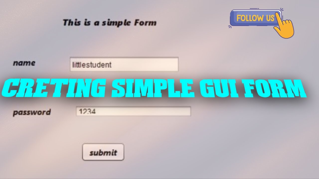 Creating A Simple Gui Form Using Java Netbeans Showing Dialog On 5042