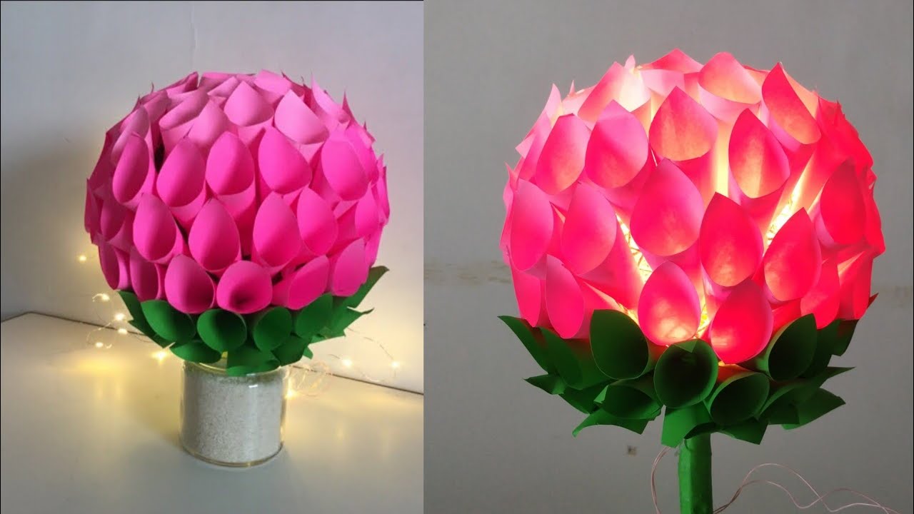 DIY TABLE TOP LANTERN | HOW TO MAKE LANTERN AT HOME | Room Decor Ideas ...