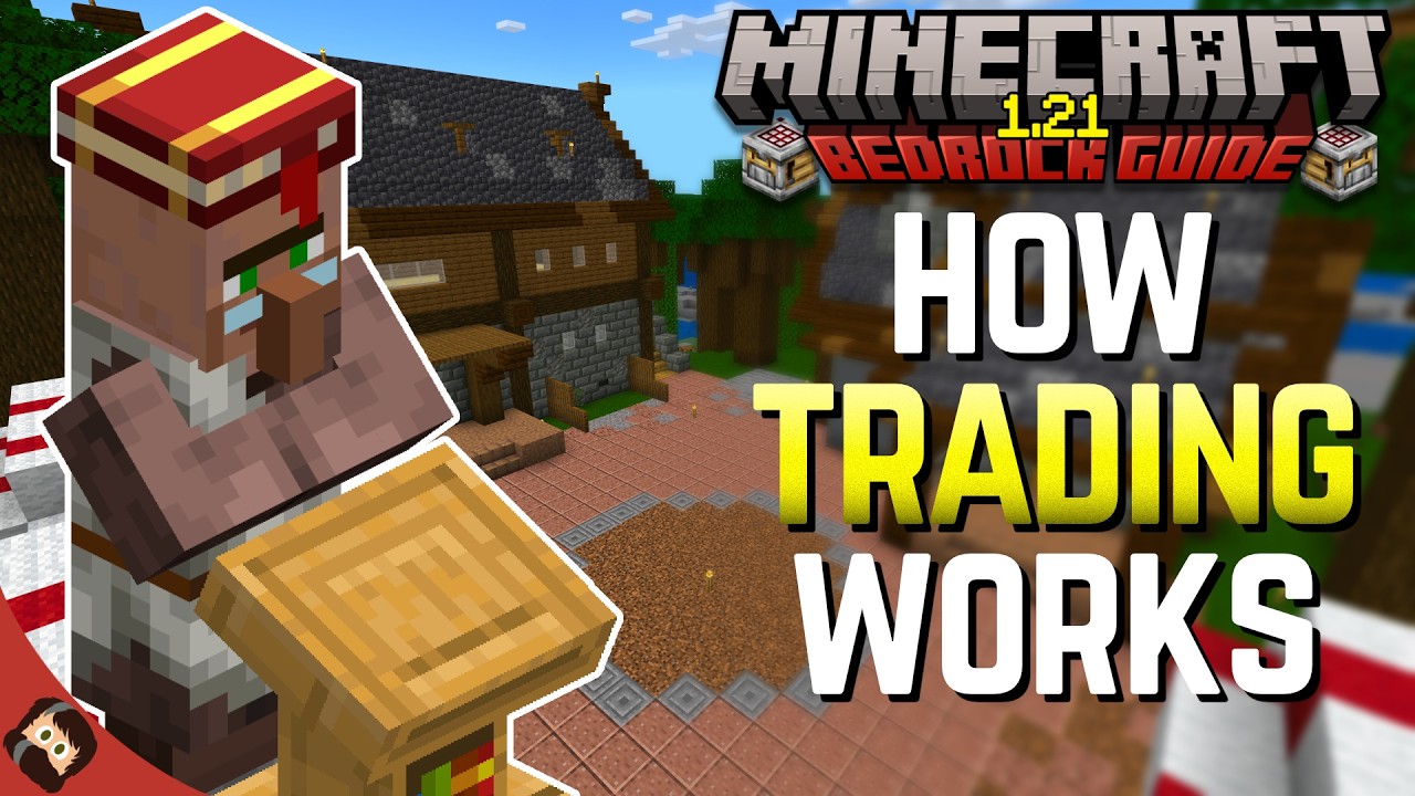 HOW Villager Trading Works | Minecraft Bedrock Guide 1.21 EP17 - YouTube