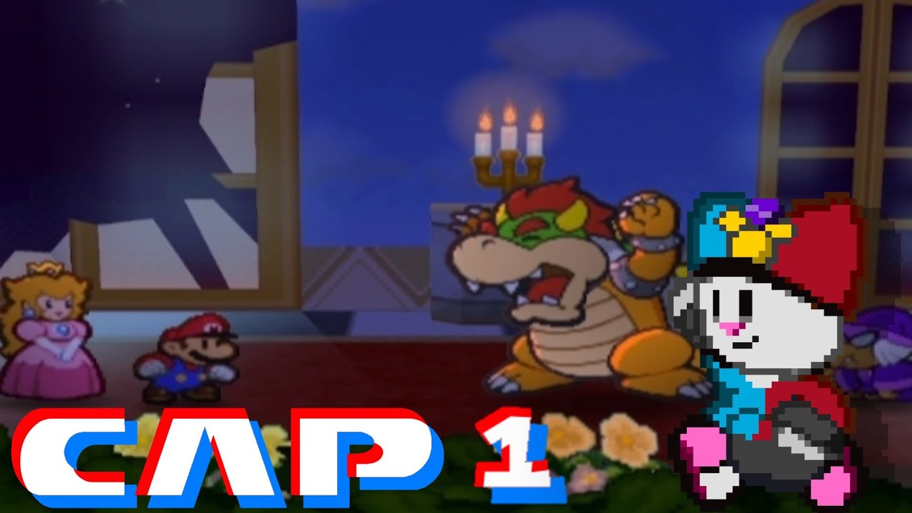 Paper Mario (N64) CAP 1 - Gatoplay_YT / Si peach no va a Bowser, Bowser ...