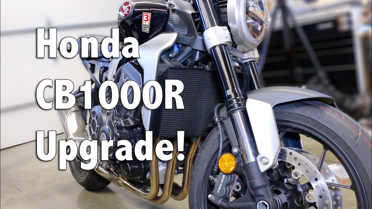 How To: 2019 Honda CB1000R Front Fender Panel Installation - YouTube