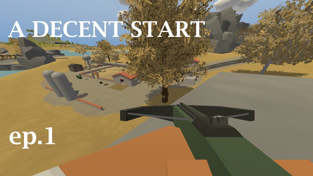 Unturned Greece Map Survival ep.1 :A Decent Start - YouTube