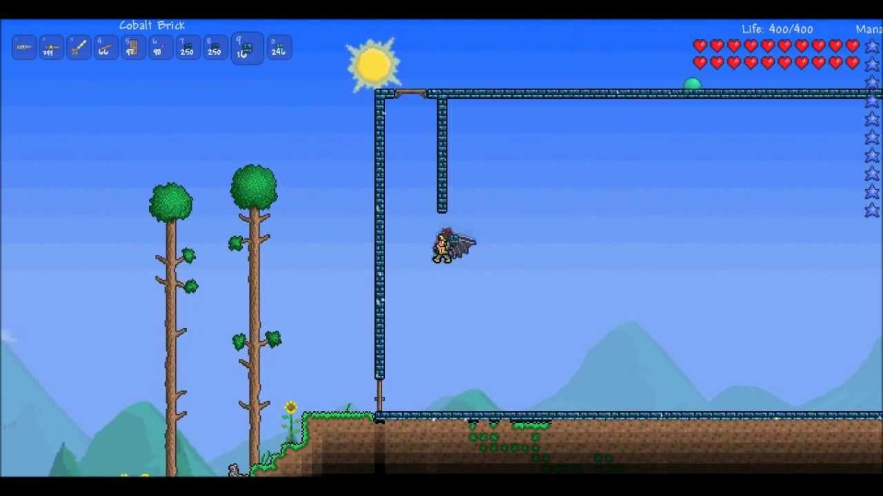 Terraria - Cobalt Castle Tutorial Part 1 - YouTube