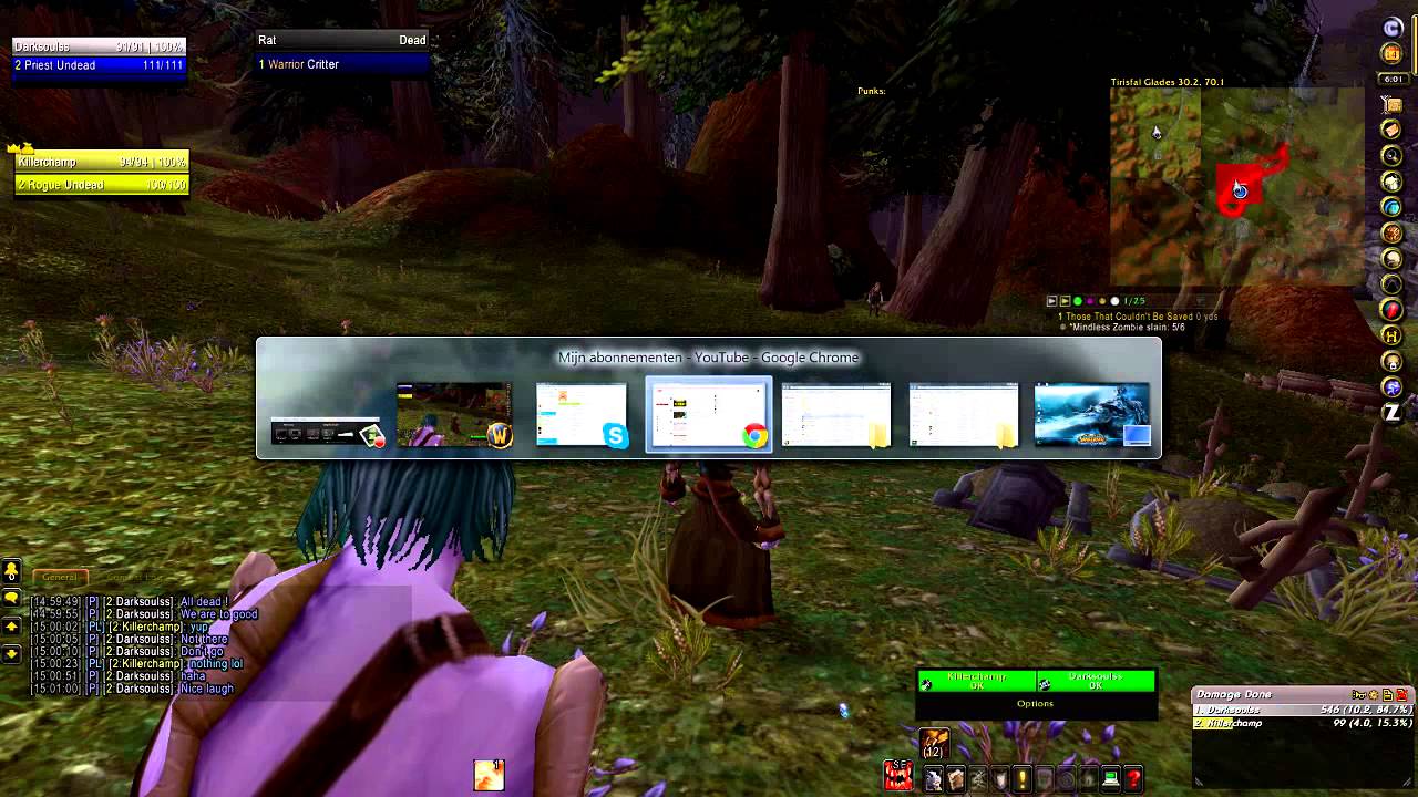 world of warcraft undead gameplay |astralwow| - YouTube