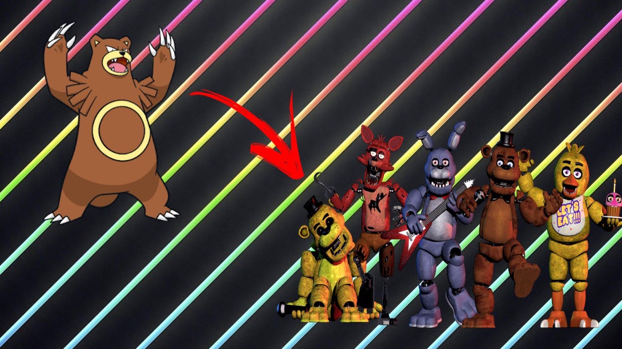 Thematic Teams #1 - FNAF (Five Nights at Freddy's) | Pokémon Showdown ...