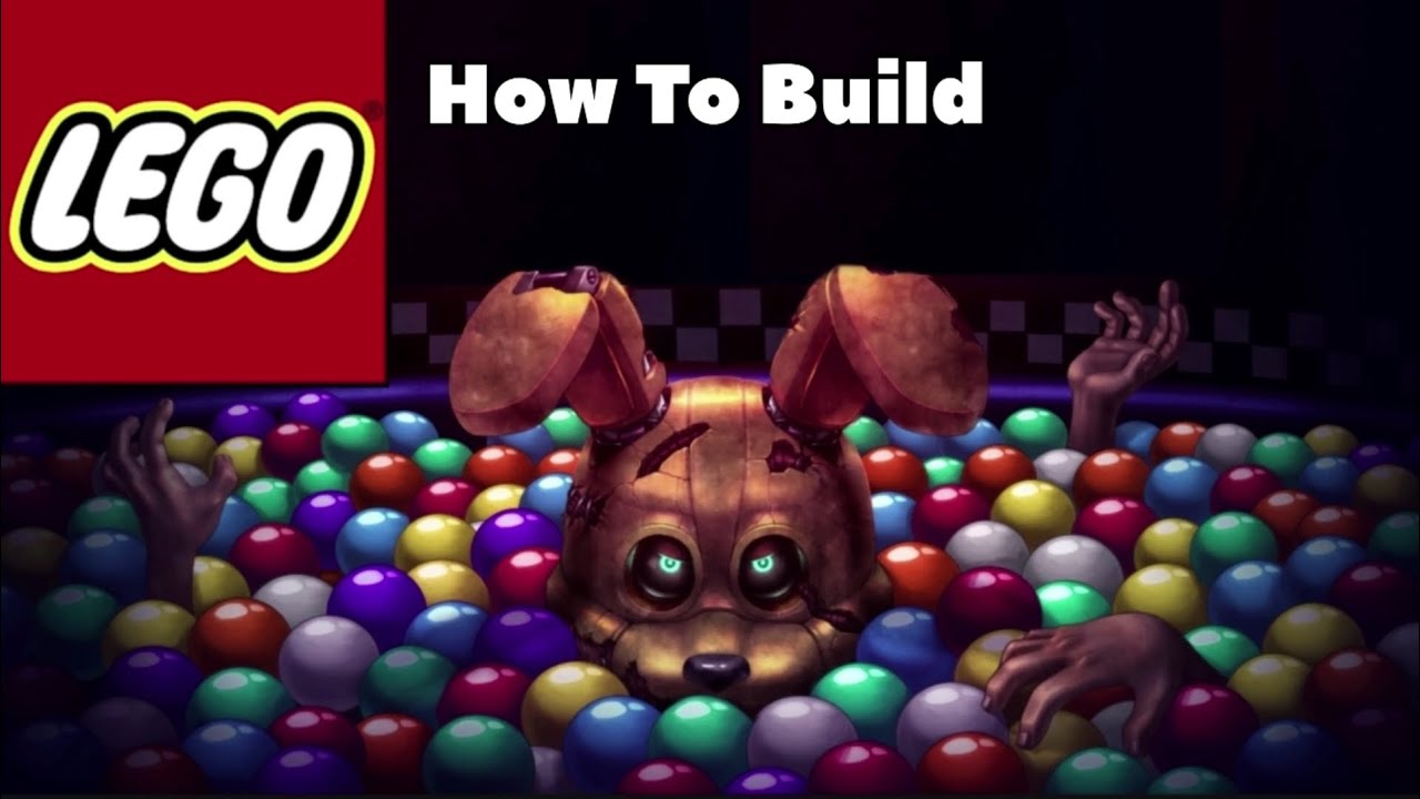 How To Build LEGO FNaF Springbonnie From In To The Pit - YouTube