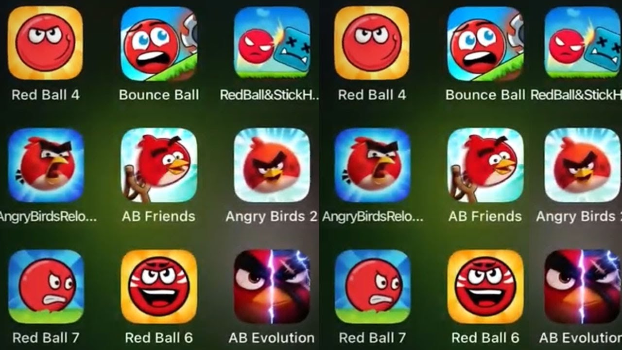 Apple Arcade - Red Ball 4, Bounce Ball, Angry Birds Reloaded, Angry ...