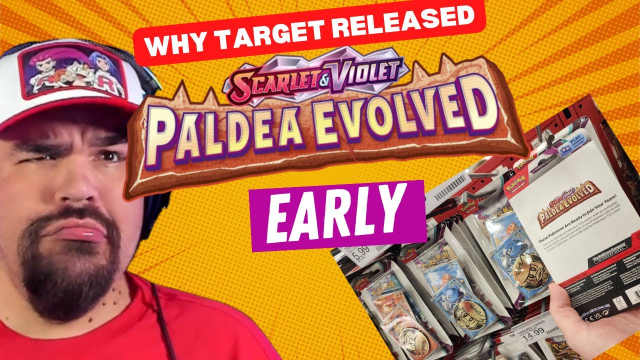 Why Target Released Paldea Evolved Early - YouTube