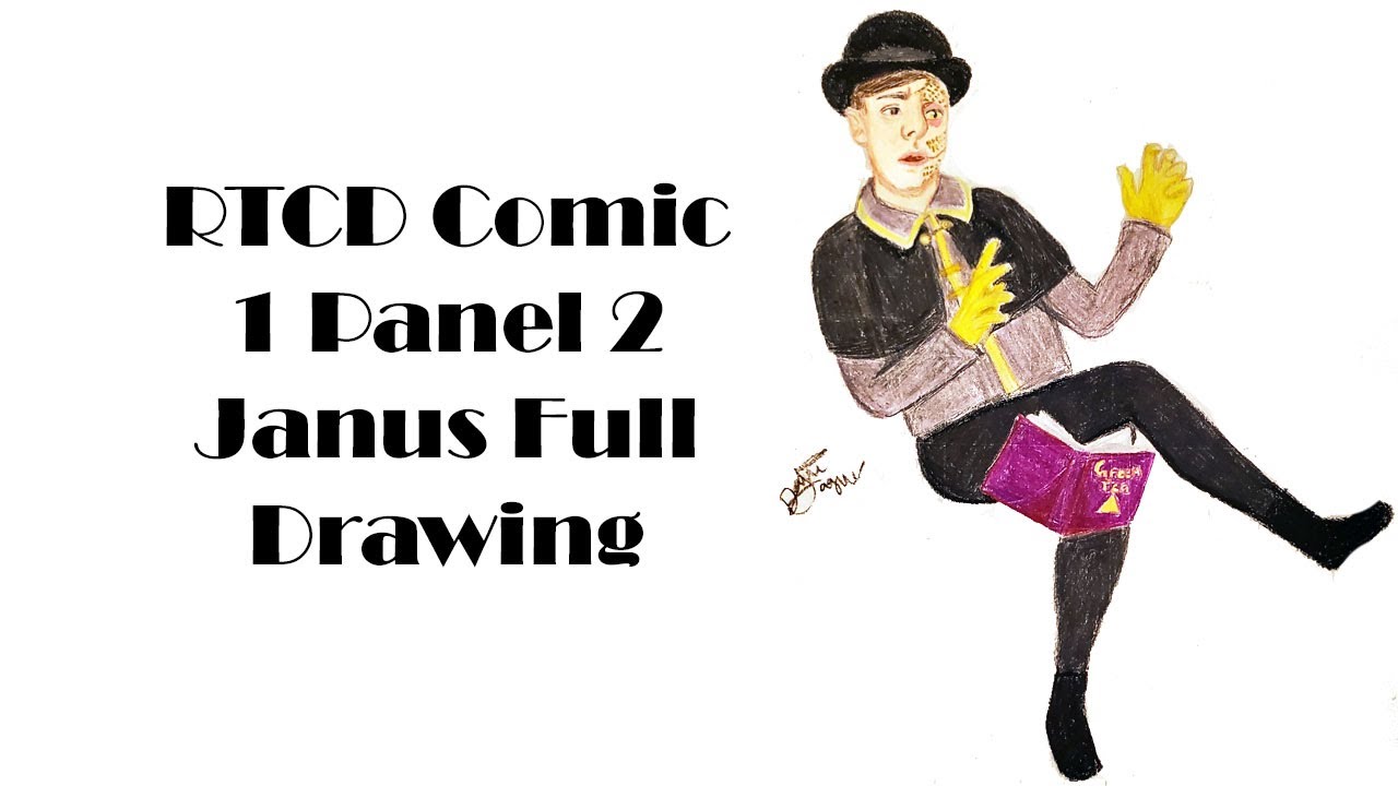 RTCD Comic 1 Panel 2 Janus Full Drawing - YouTube