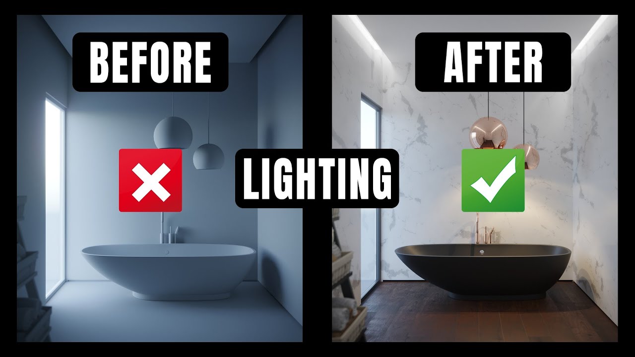 3dsMax Corona Interior Lighting (LightMix Tutorial) - YouTube