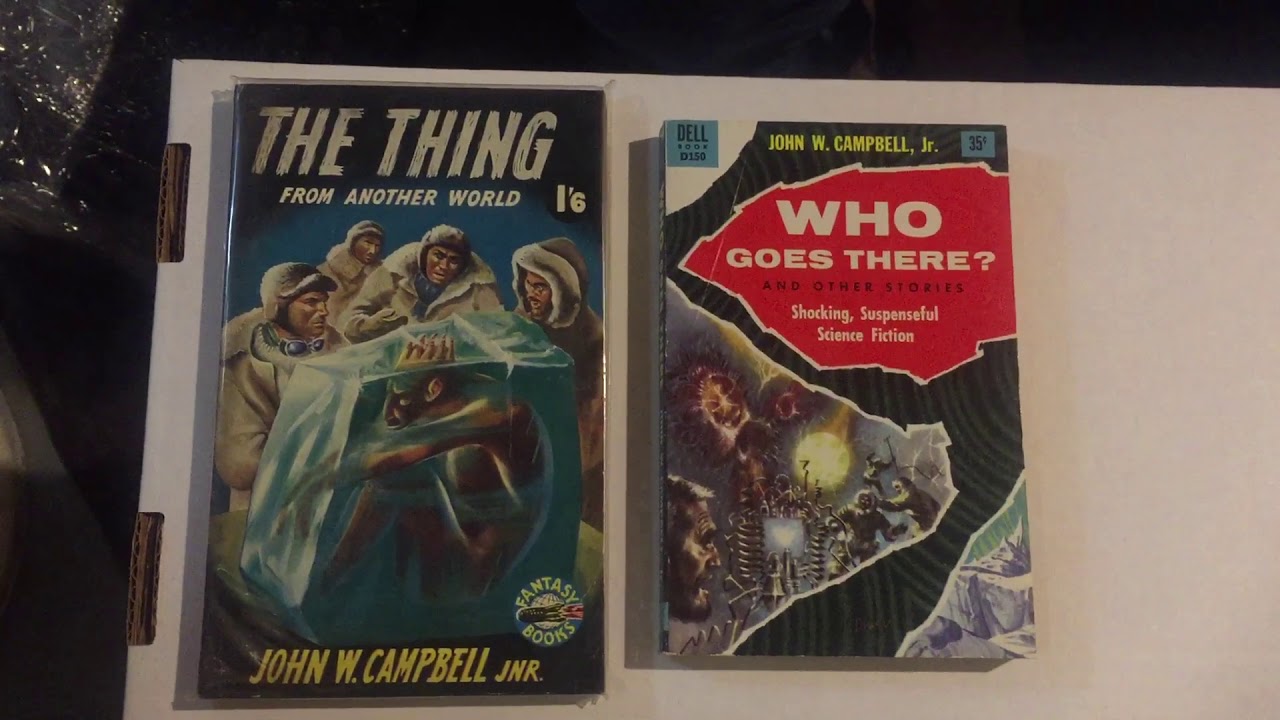 “The Thing” Science Fiction Horror in Paperback, a closer look. Episode ...