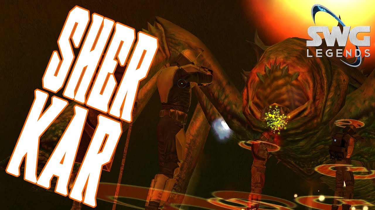Giant lava scorpions | SWG Legends - YouTube