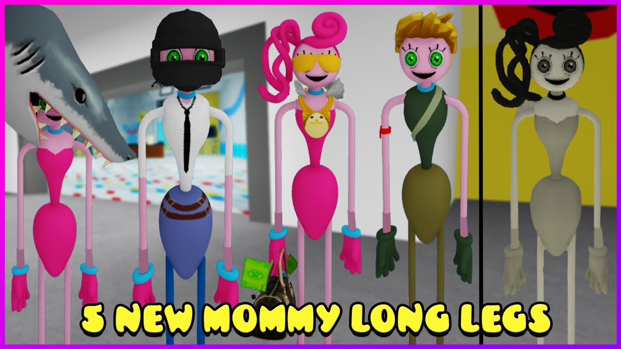 Mommy Long Legs Morphs - ALL 4 NEW MORPHS + "Mom No Color" - ROBLOX ...