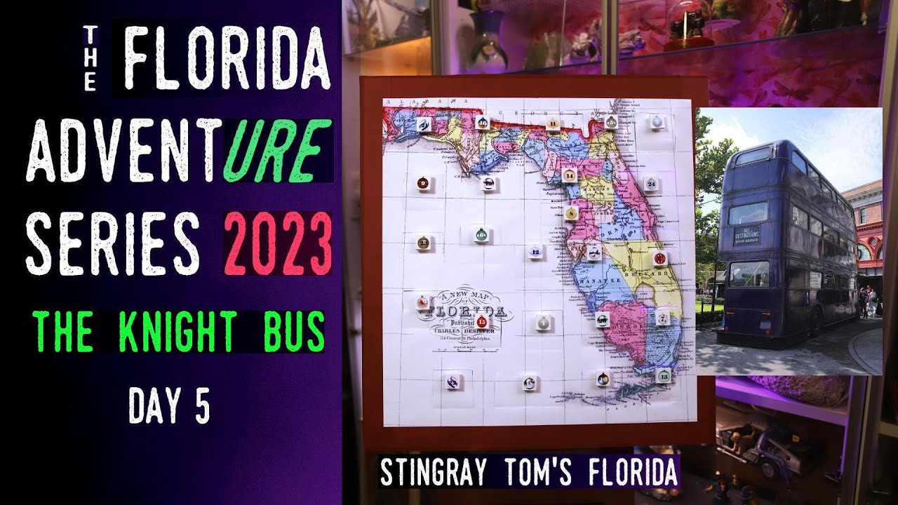 The Florida Adventure Series 2023 DAY 5 Universal Knight Bus (24 Quick ...
