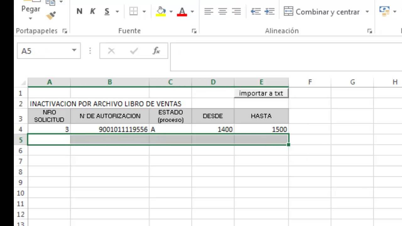 Inacticacion de facturas 2016 Bolivia Impuestos - YouTube
