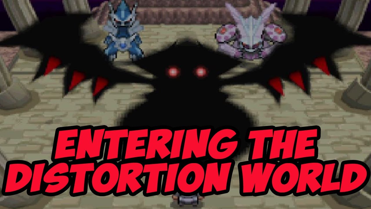 Pokemon Platinum - Entering the Distortion World - YouTube