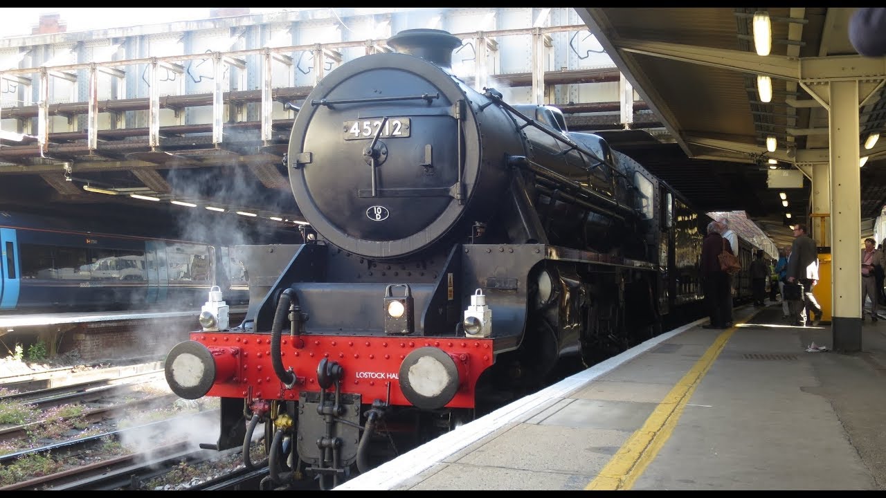 Black 5 45212 | The Cathedrals Express - 15.05.18 - YouTube