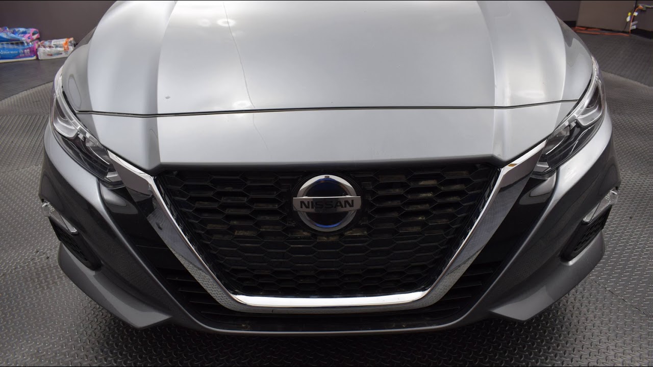 2020 Gun Metallic Nissan Altima 4D Sedan #6536T - YouTube