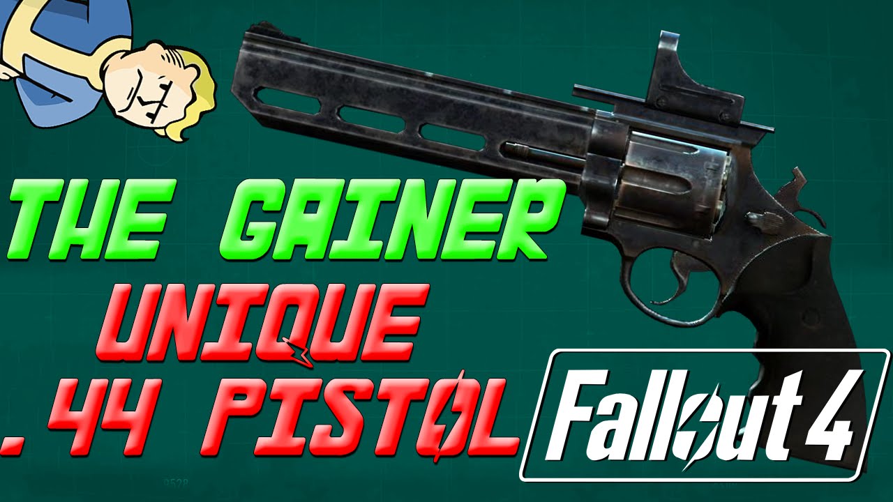 Fallout 4 - The Gainer - Unique Legendary .44 pistol Location Guide ...