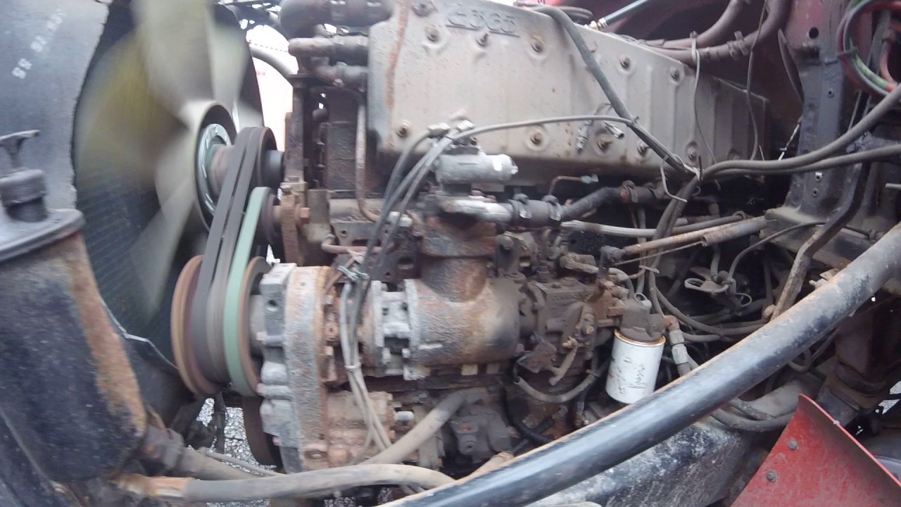 Engine, Cummins BCIV, 365 HP, Good Runner, Stock #1A1E48329 - YouTube