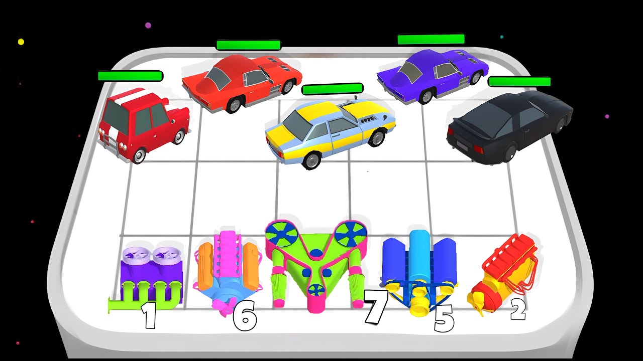 MERGE ENGINE 3D : Merge Car Race ⭐ Merge Simulator Battles - YouTube
