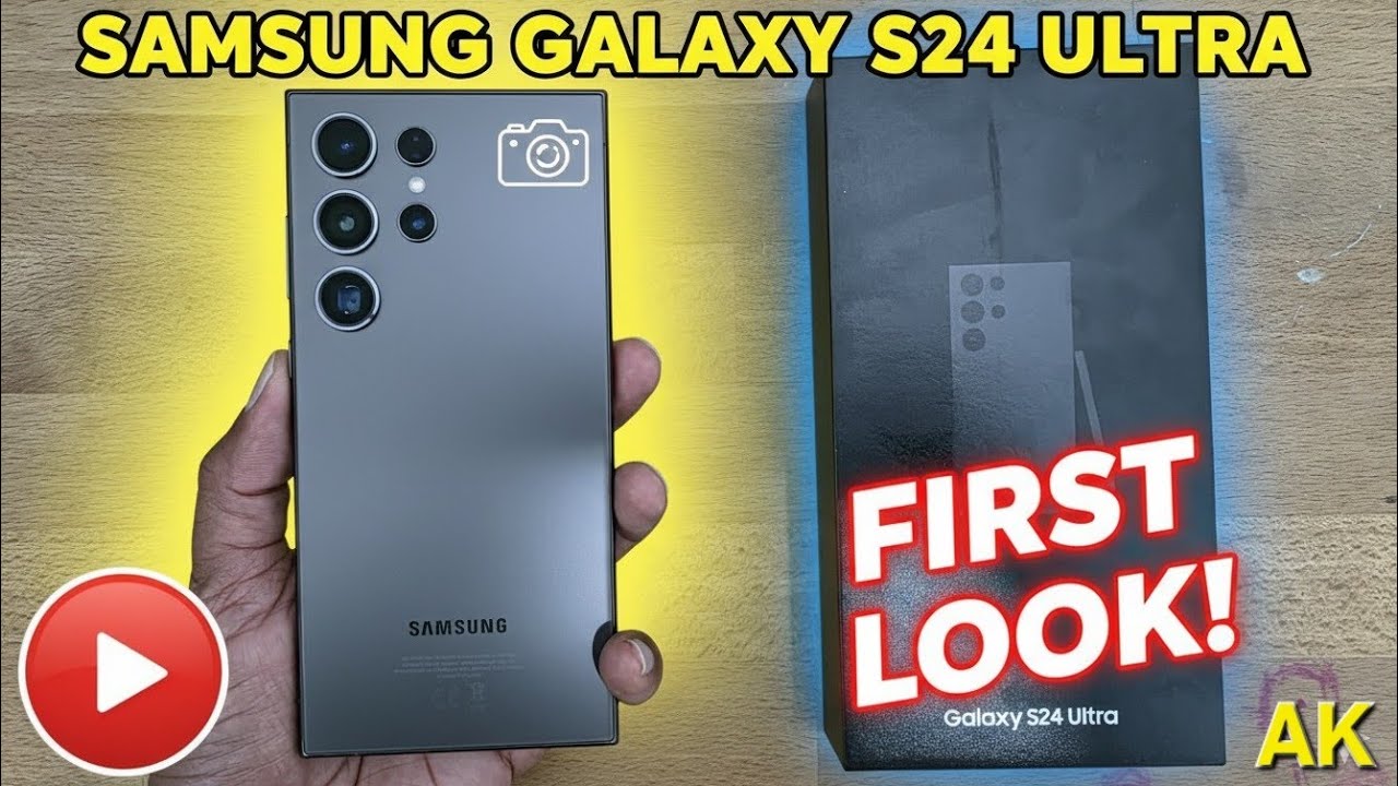 Samsung Galaxy Ai S24 Ultra 5G 12 GB 256GB Unboxing, Unboxing and ...