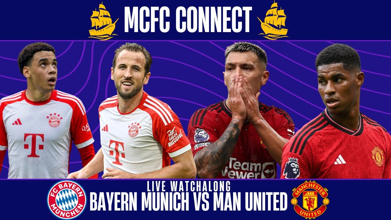 BAYERN MUNICH 4 - 3 MAN UNITED - LIVE WATCHALONG - YouTube