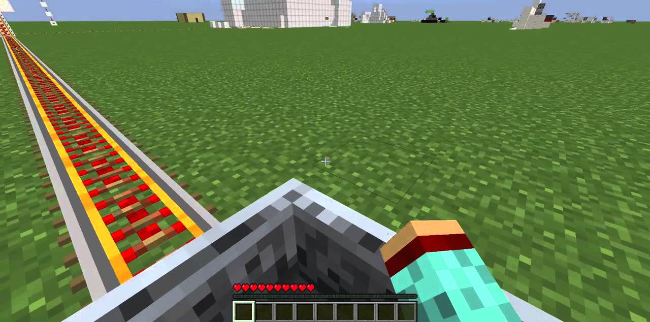 Minecraft Train Station! Fully Automatic Trainstation With No Minecart ...