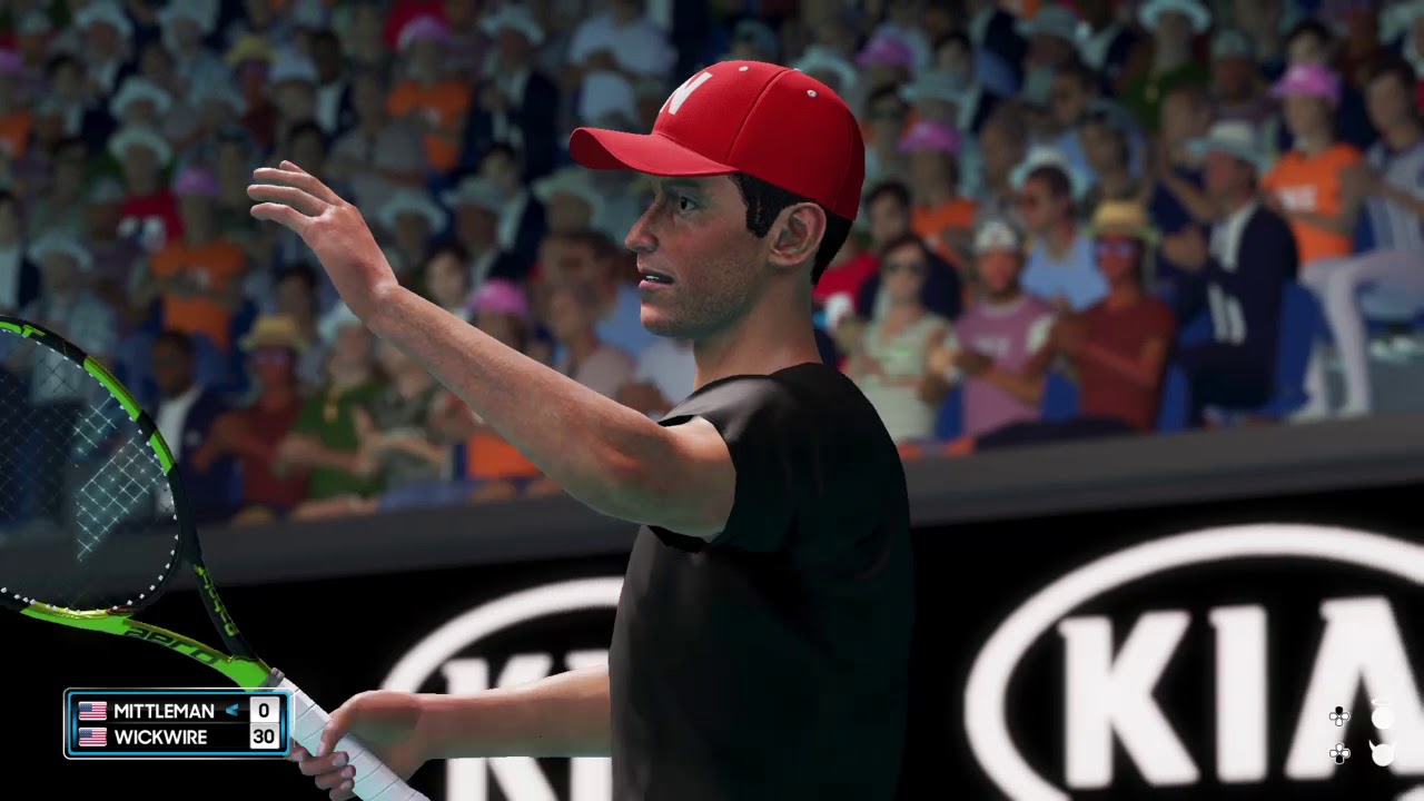 Bradley Mittleman vs Chester Wickwire in virtual Husker Tennis! - YouTube