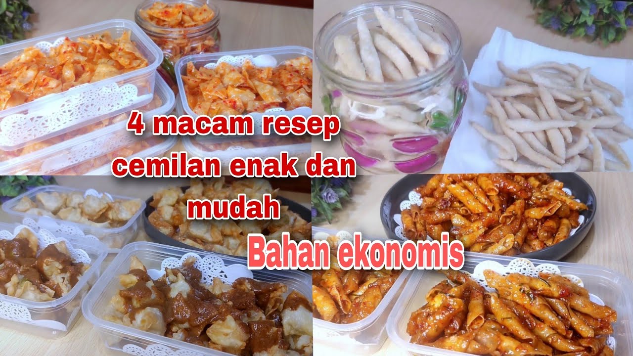 4 MACAM RESEP CEMILAN ENAK BIKINNYA MUDAH COCOK UNTUK IDE JUALAN ATAU ...