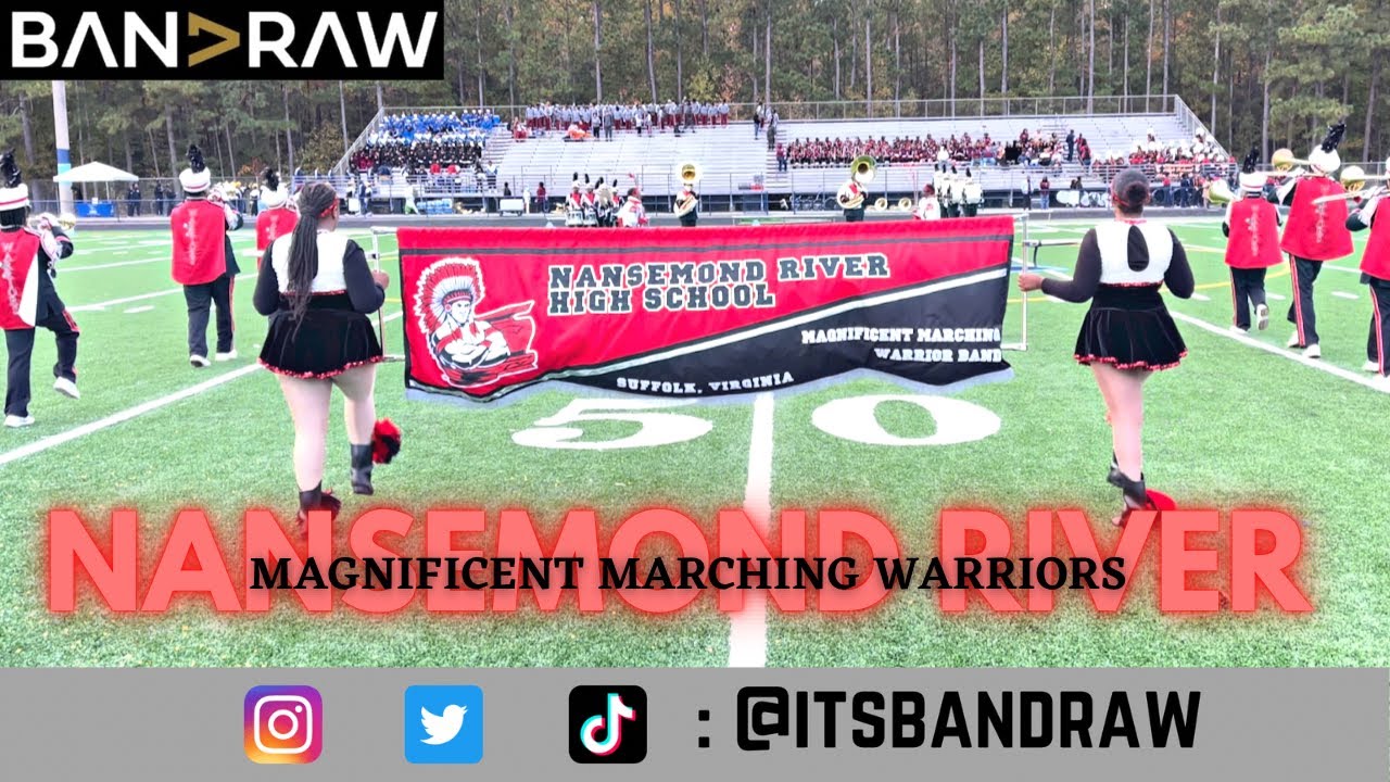 Band Raw || Nansemond River HS || Eye of the Storm Classic 2022 - YouTube