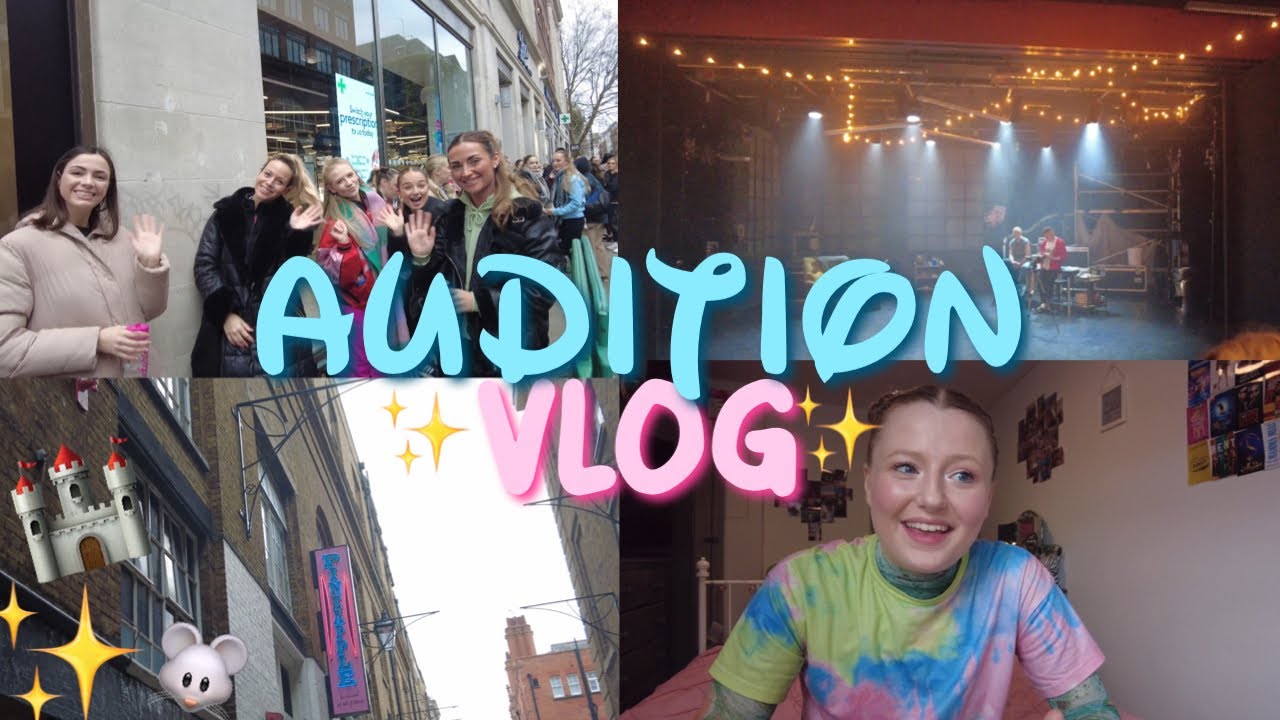 Audition with me! Come to my audition with me & Watching 3rd Year Shows ...