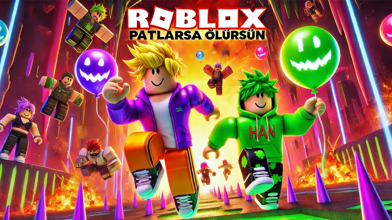 Balonun Patlarsa Ölürsün w/ HAN KANAL | ROBLOX Balloon Buddies🎈 - YouTube