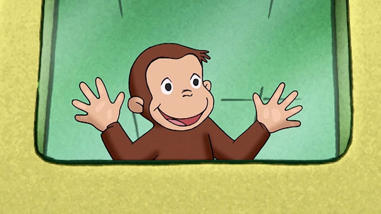 Georges le Petit Singe 🐵 George prend le bus 🐵 Dessins Animés - YouTube