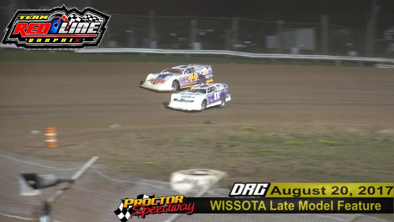 Tim McMann & Darrell Nelson battle for the lead 8/20/17 Proctor ...