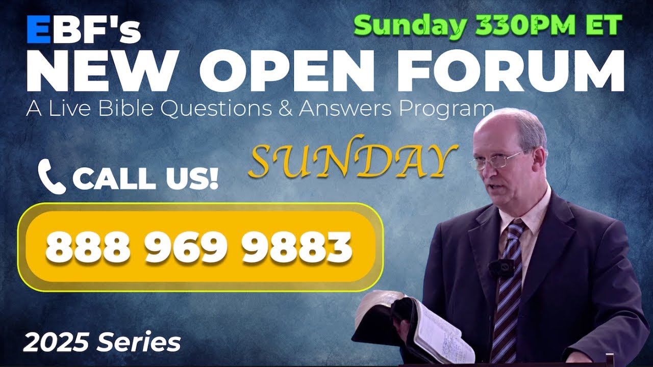 (Episode 0233) EBF’s SUNDAY New Open Forum - December 21, 2025 - YouTube